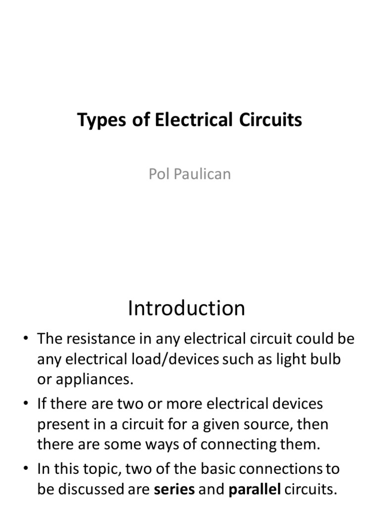 Electricity and Magnetism (Part 2) | PDF | Series And Parallel Circuits ...
