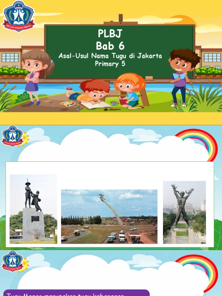 P5 PLBJ Bab 6 Asal-Usul Nama Tugu Di Jakarta | PDF