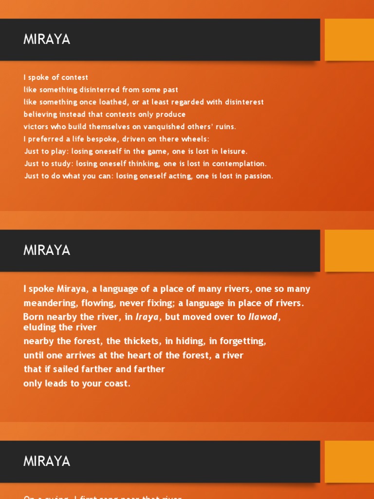 MIRAYA | PDF | Earth Sciences