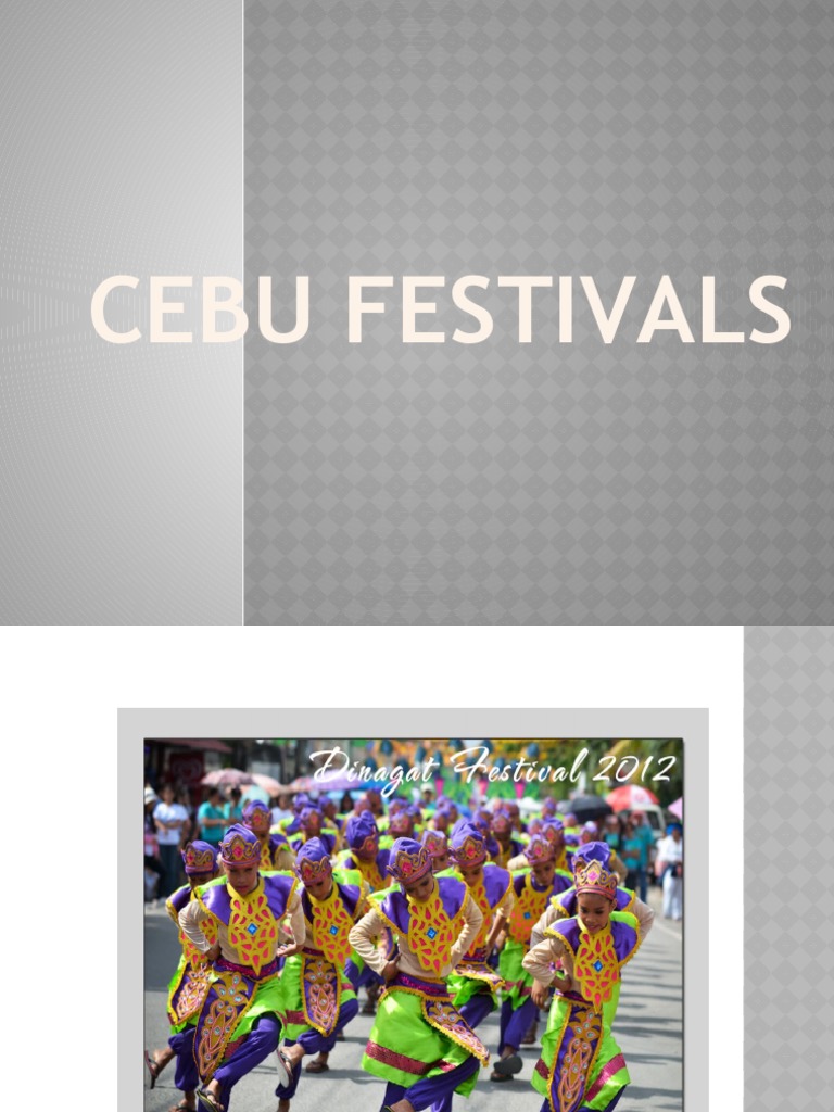 Cebu Festivals | PDF | Cebu | Foods