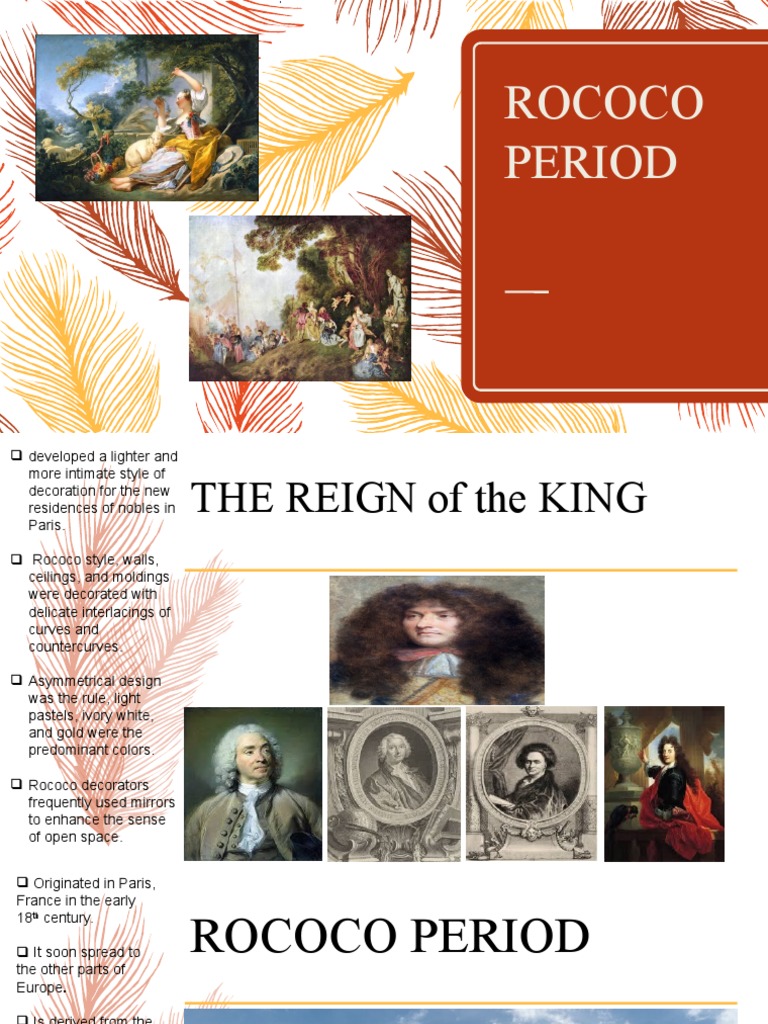 Rococo Period - Art Appreciation | PDF