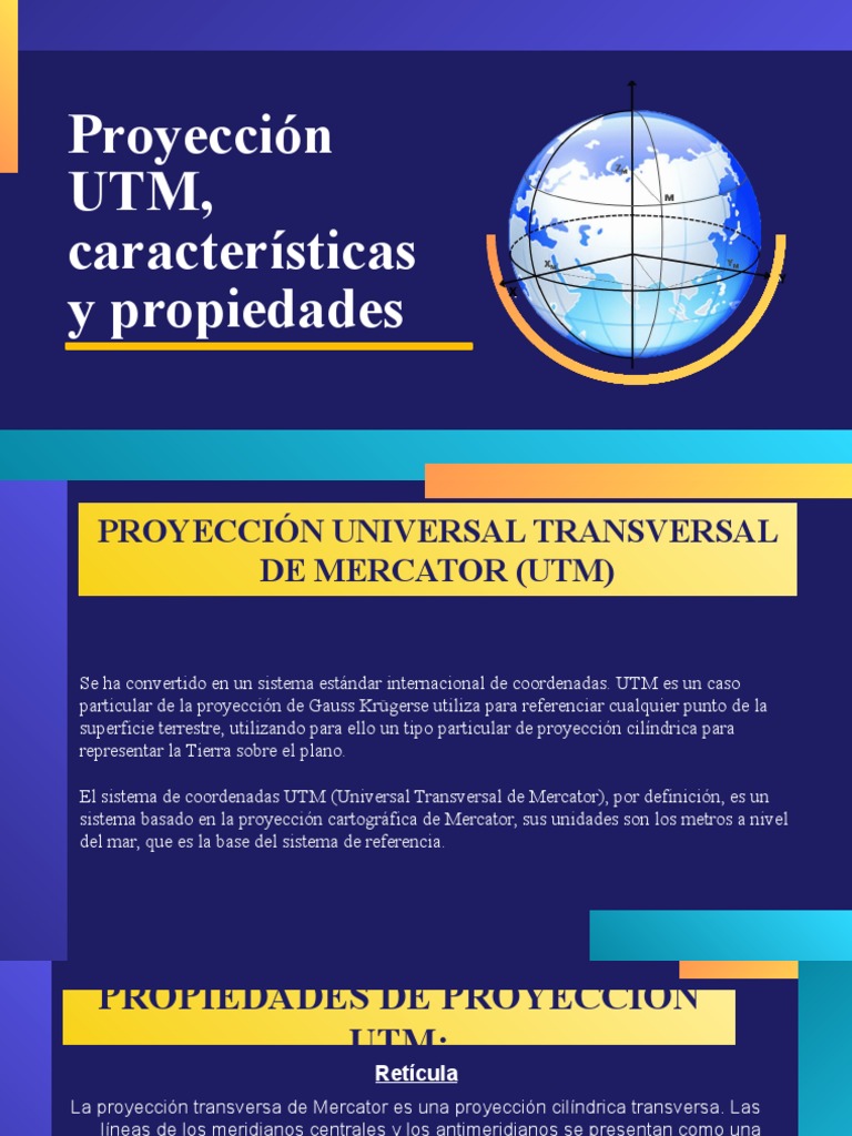 Utm 1 | PDF | Ciencias de la Tierra | Cartografía