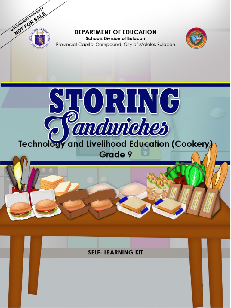 COOKERY Store Sandwiches | PDF | Shelf Life | Refrigeration