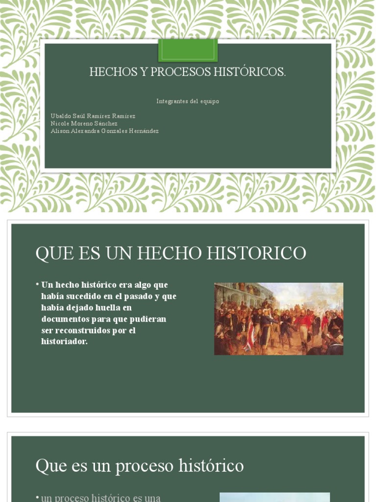 Hechos y Procesos Historicos 3 e | PDF