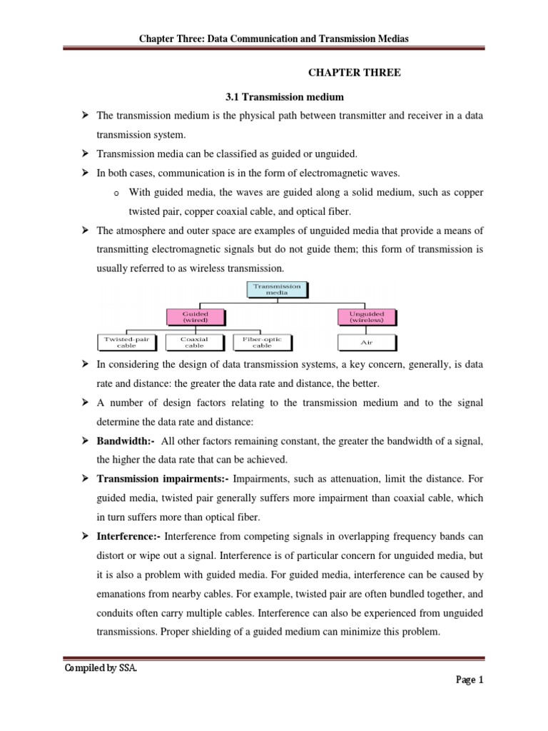 Chapter 3 DC | PDF | Transmission Medium | Radio