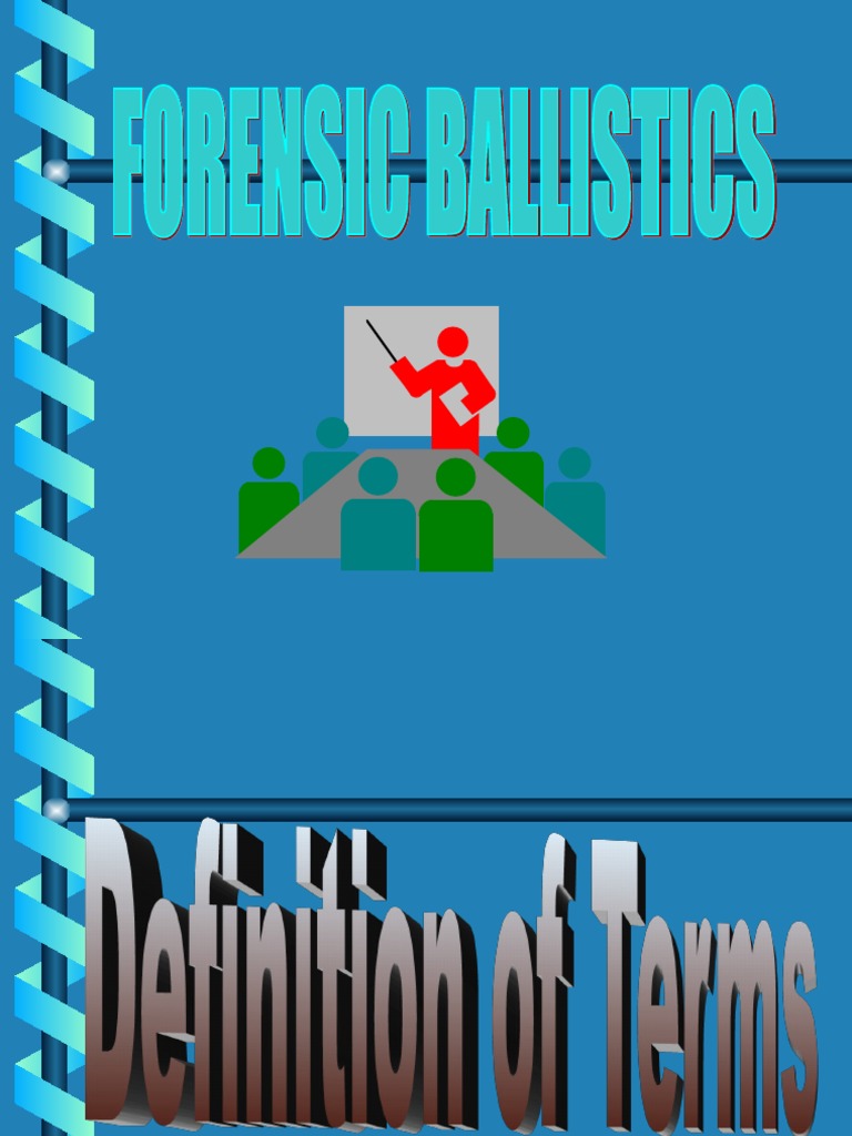 Ballistics Science: Projectile Motion and Firearm Forensics | PDF | Gun ...