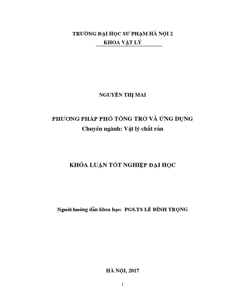 Phương Pháp PH T NG TR Và NG D NG | PDF