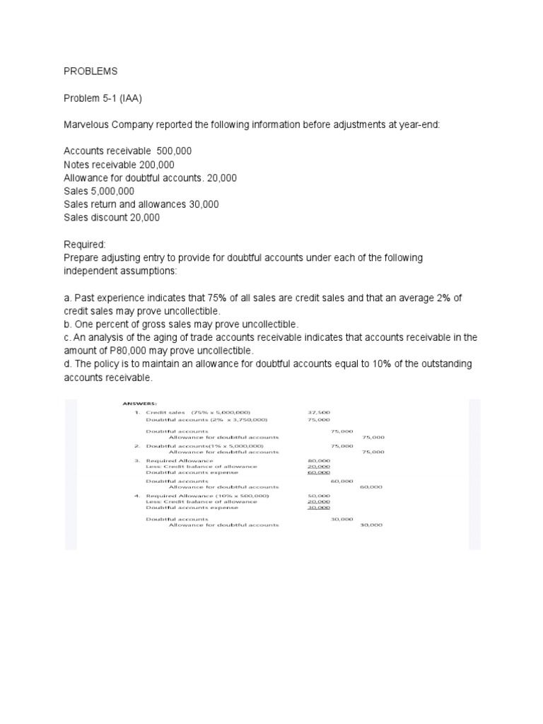 Valix | PDF | Bad Debt | Money