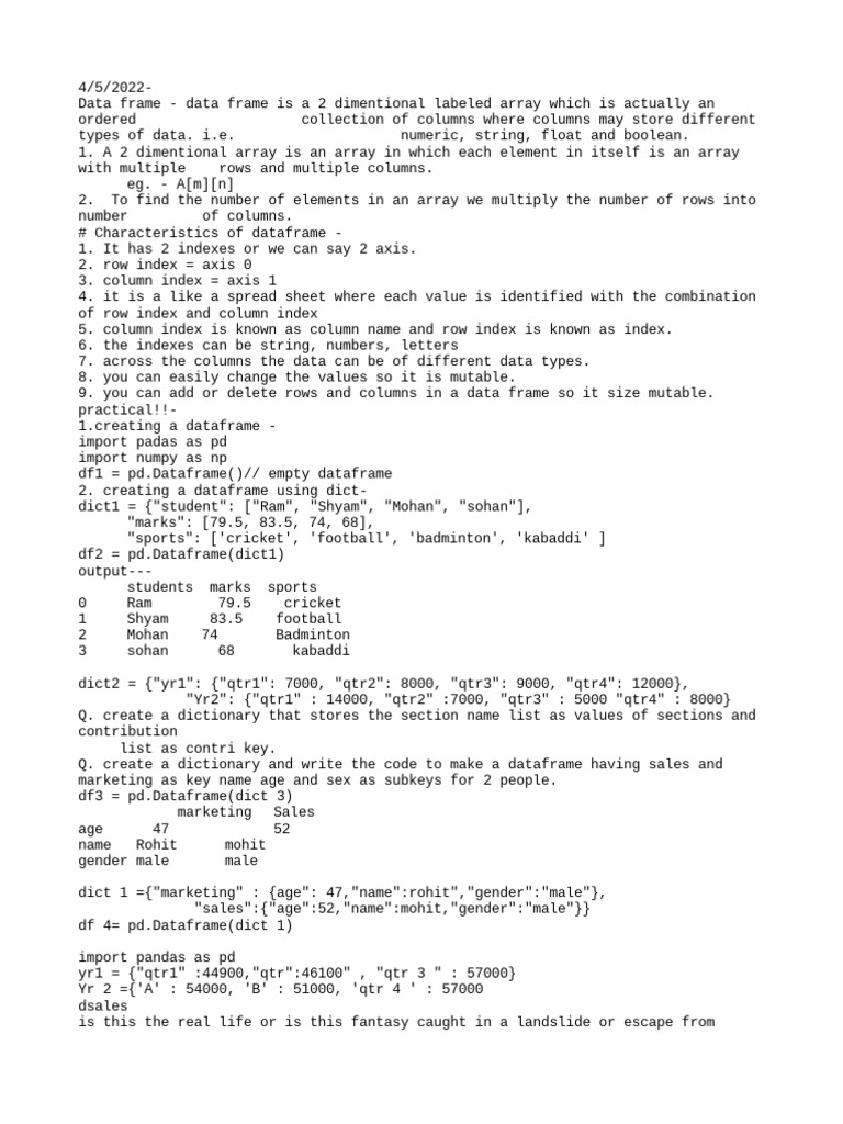 Ip Notes 7 Pdf Array Data Structure Algorithms And Data Structures
