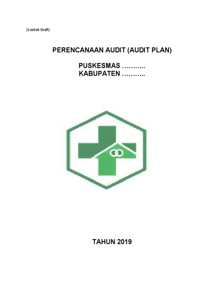 Contoh - Draft Perencanaan Audit (Audit Plan) | PDF