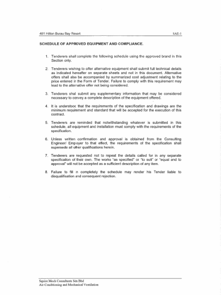 Approved Equipment | PDF