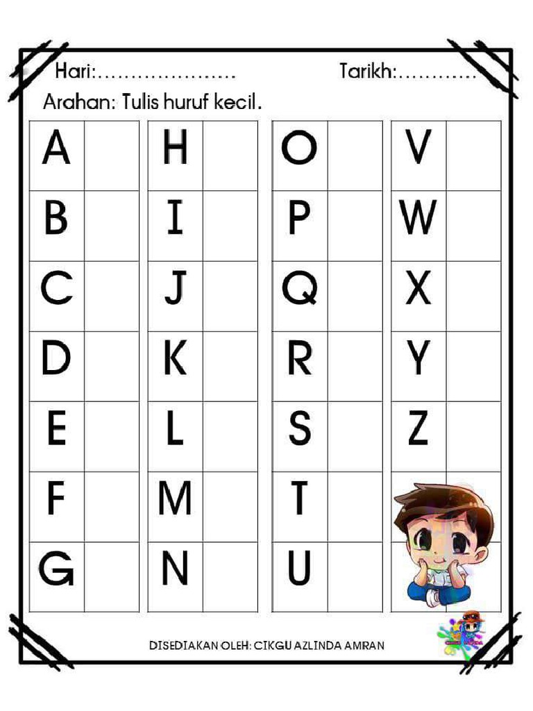 Buku Tadika Bahasa Melayu 5 Tahun Q | PDF