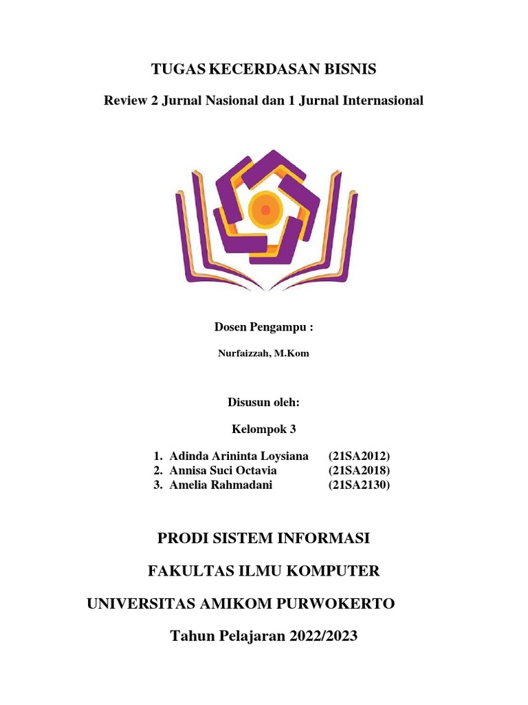 Implementasi Kecerdasan Bisnis COVID-19 | PDF | Komputer