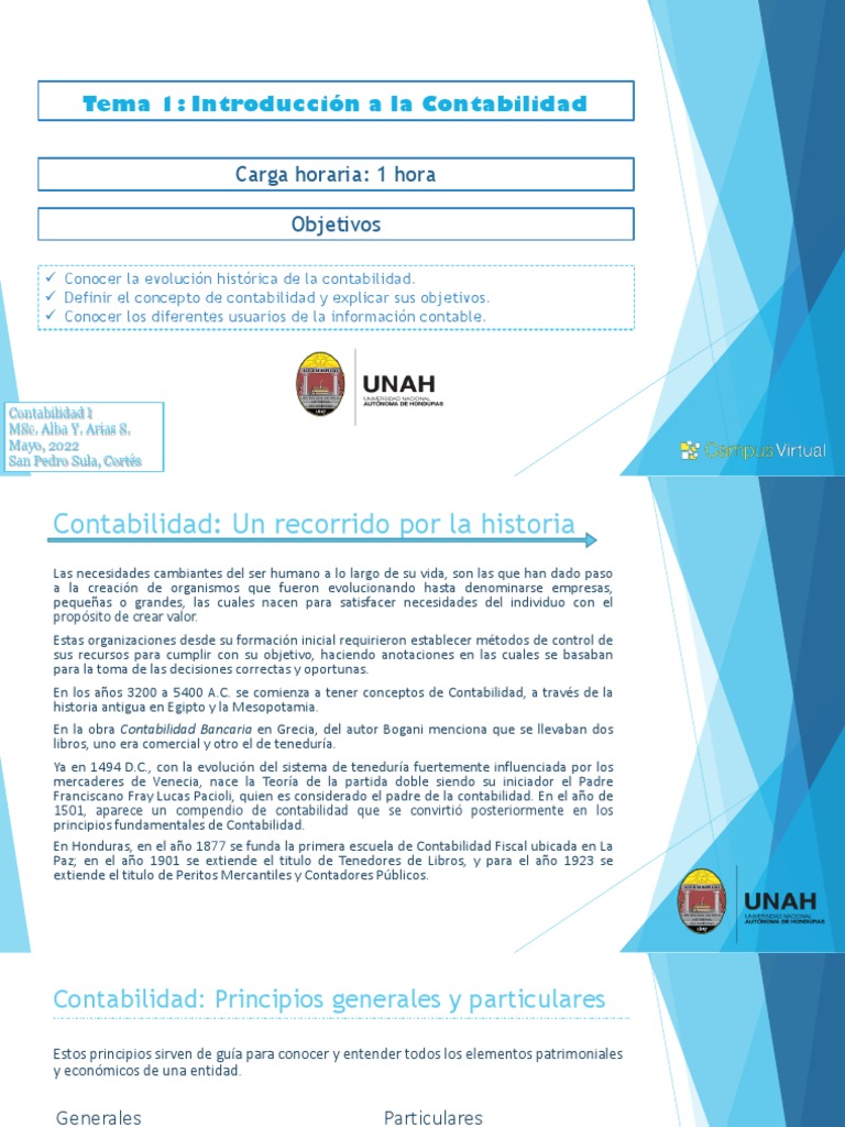Tema 1 - Introduccion A La Contabilidad | PDF | Contabilidad | Estado financiero