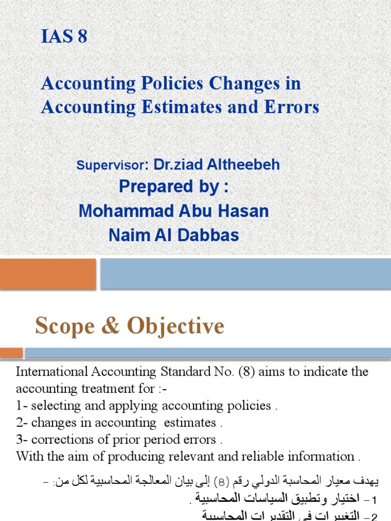 Ias 8 | PDF