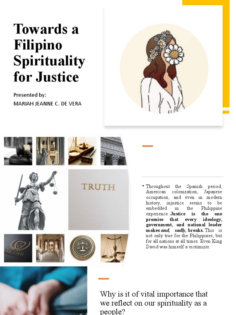 Towards a Filipino Spirituality for Justice: Exploring the Roles of ...