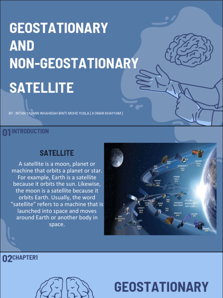 Exploring Geostationary and Non-Geostationary Satellites: A ...