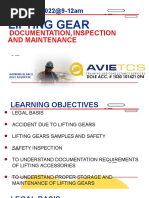 Sling Belt & Wire Rope Inspection Checklist | PDF | Home & Garden