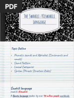 Kamusi ya Kiswahili Sanifu Review | PDF | Swahili Language | Verb