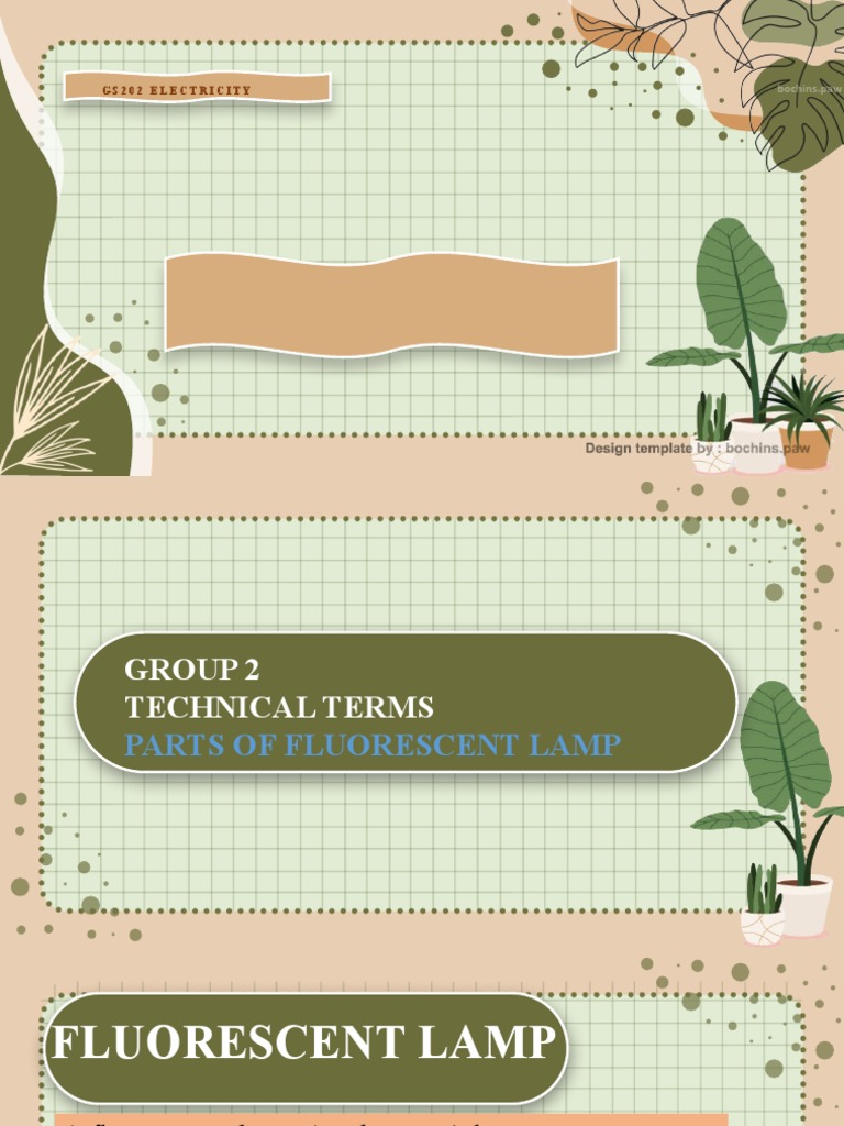 Fluorescent Lamp | PDF