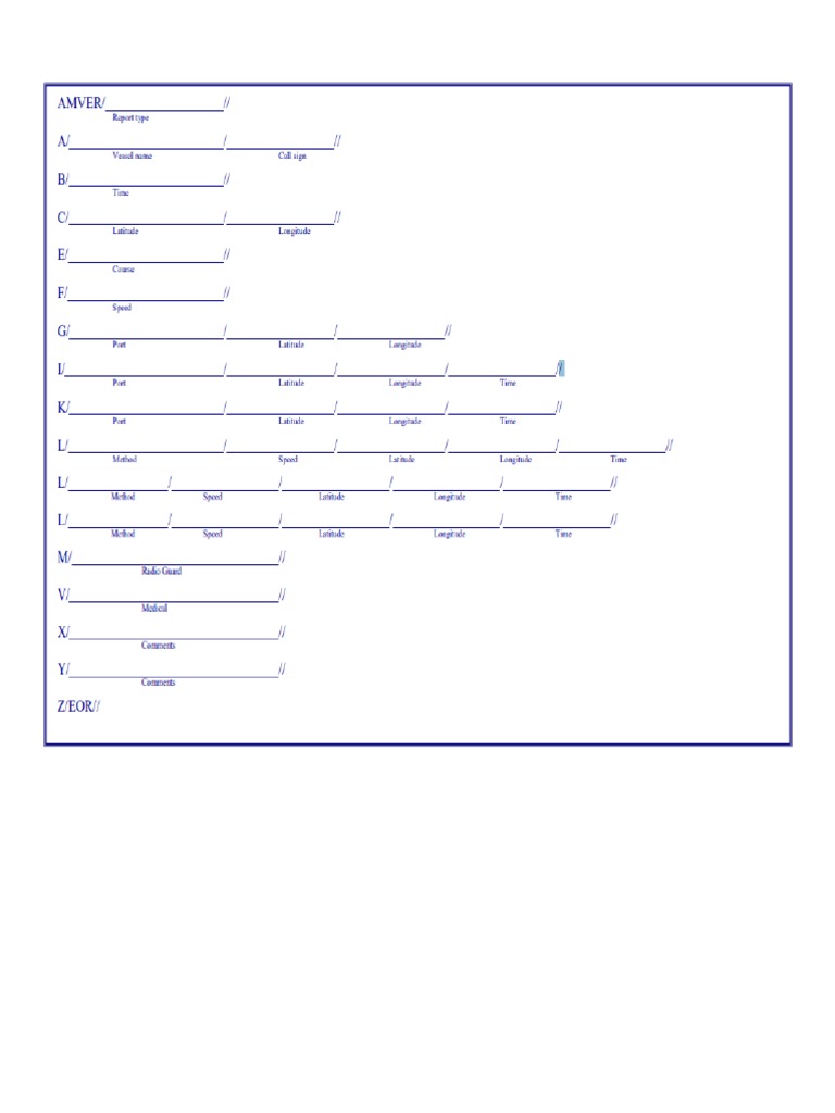 Report Format Form 1 | PDF