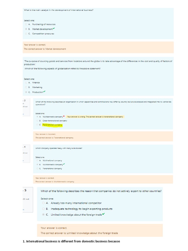 Exam Rivision | PDF | Exchange Rate | Foreign Exchange Market