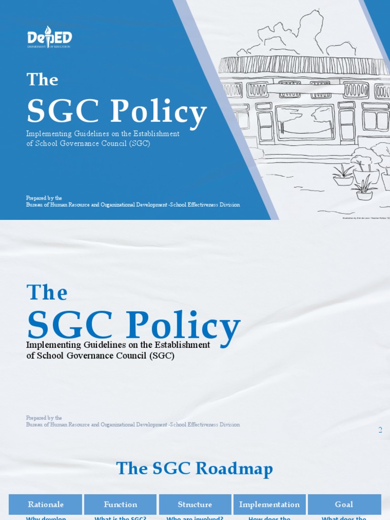SGC Orientation Final | PDF | Governance | Policy