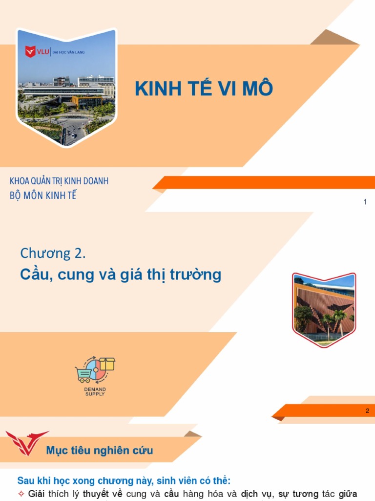 Micro - ch2 - Cung Cau Gía TT - SV | PDF