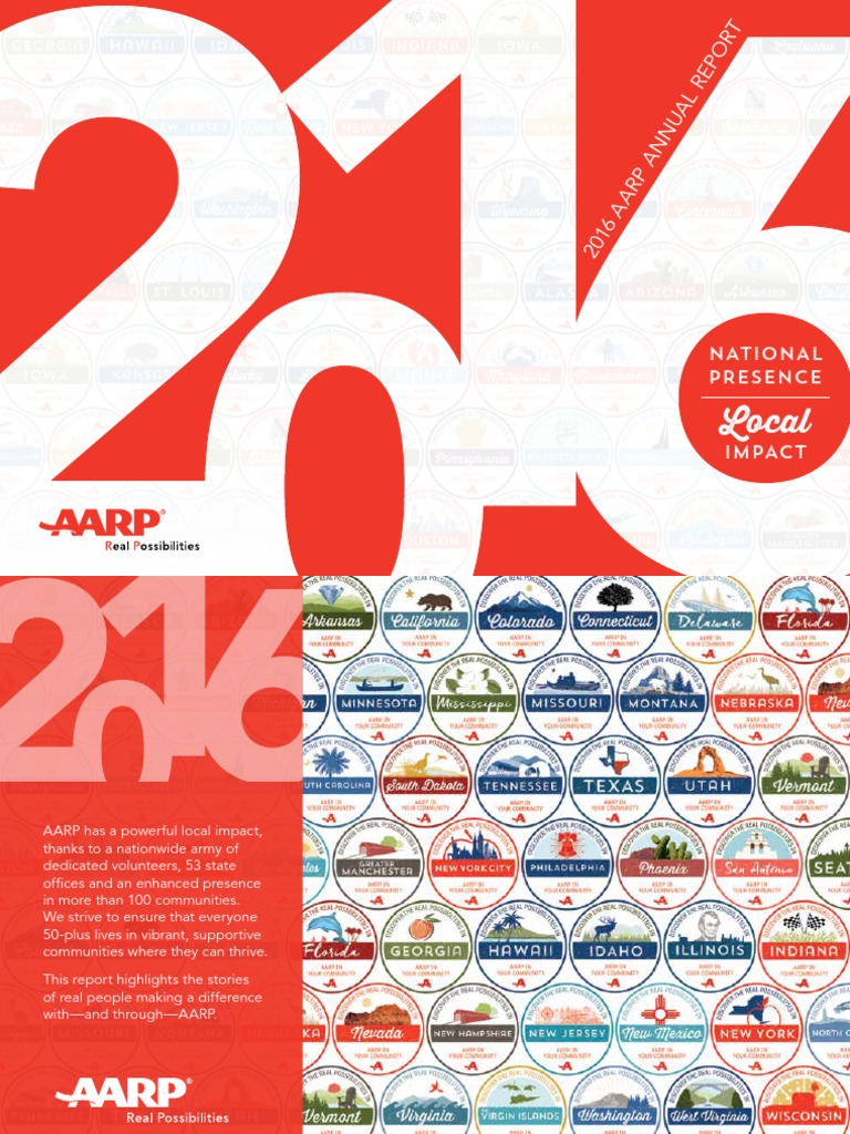 2016 Annual Report Aarp | PDF | Aarp | Caregiver