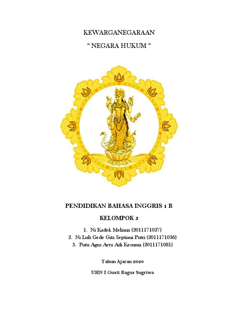 Negara Hukum | PDF