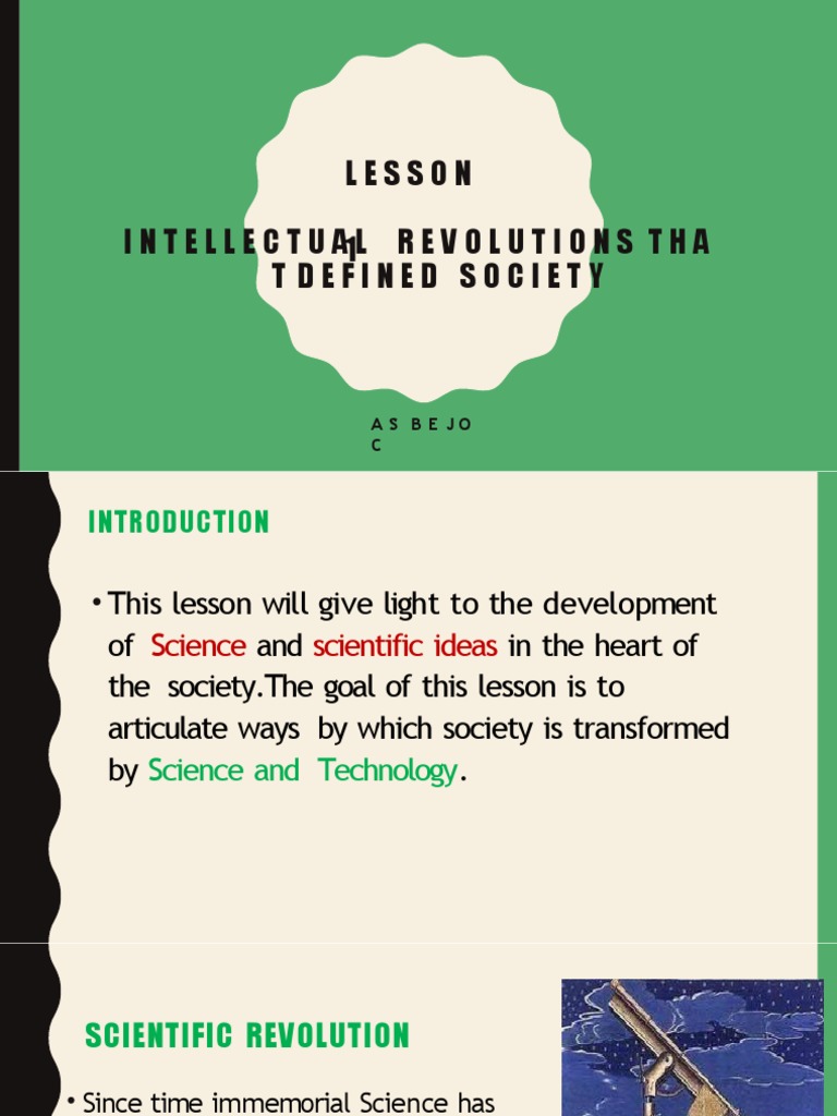 Impact of Science on Society's Evolution | PDF | Science | Scientific ...