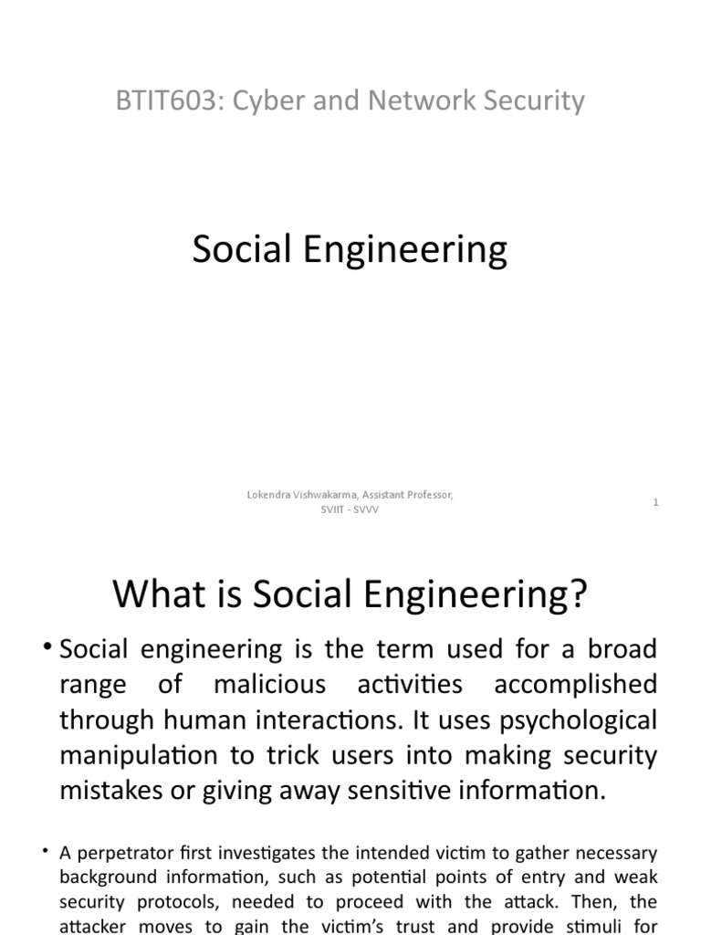 Social Engineering | PDF | Phishing | Social Engineering (Security)