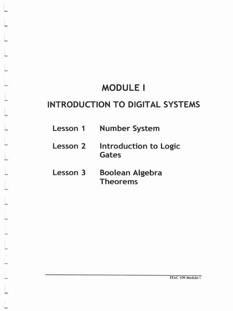 Introduction To Digital System | PDF | Subtraction | Teaching Mathematics