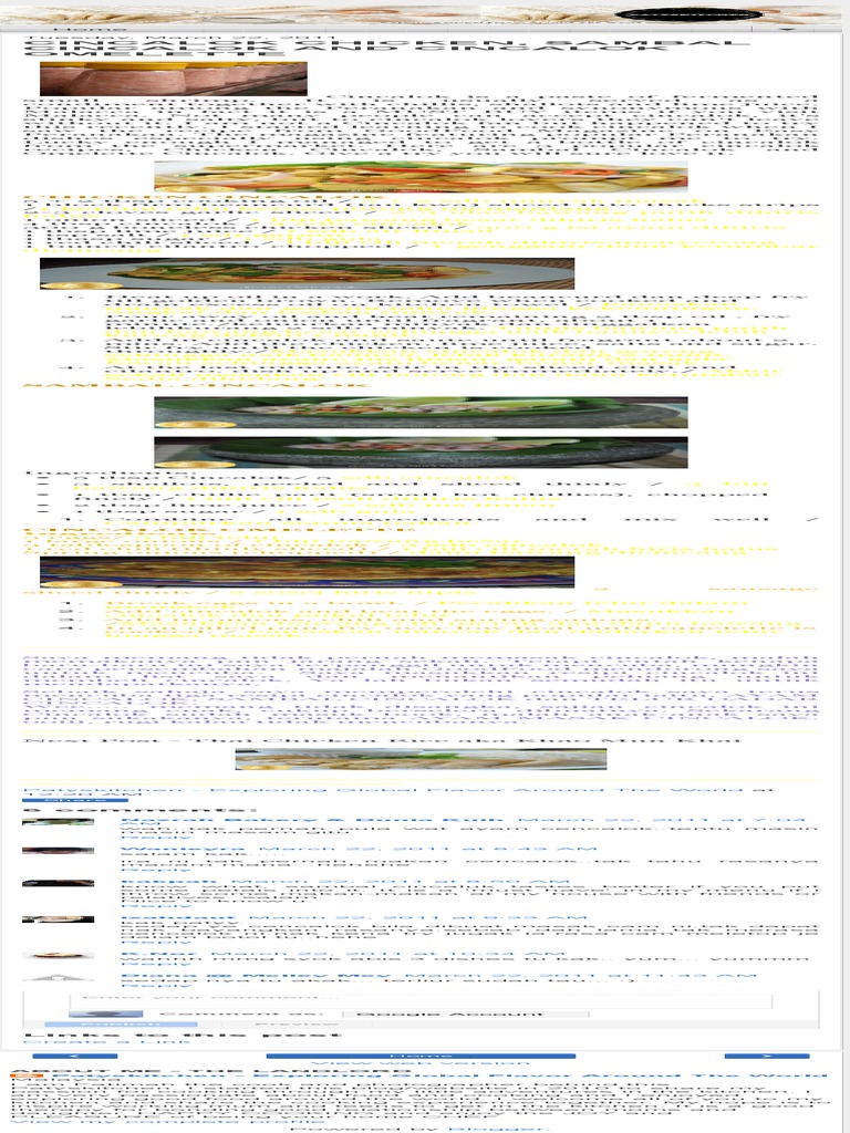 Patyskitchen Cincalok Chicken, Sambal Cincalok and Cincalok Omelette ...