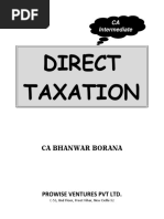CA Inter DT Handwritten Notes May 2024 | PDF | Income Tax | Economies