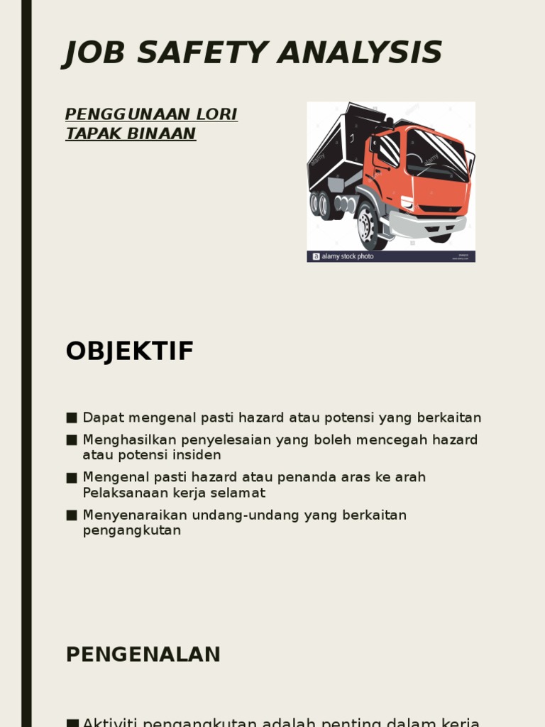 JSA Site Transport | PDF