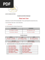 Sample Fiesta Program | PDF