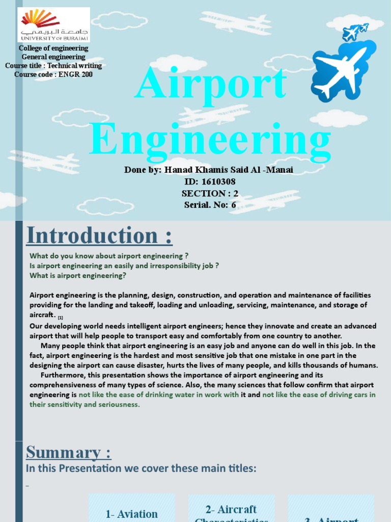 Airport Engineering | PDF | Airport | Runway