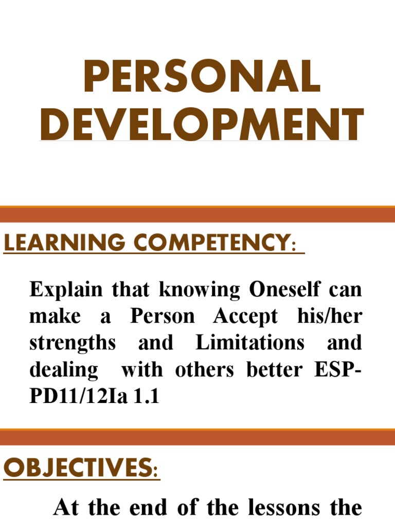 Understanding Self for Personal Growth | PDF | Self Concept | Self