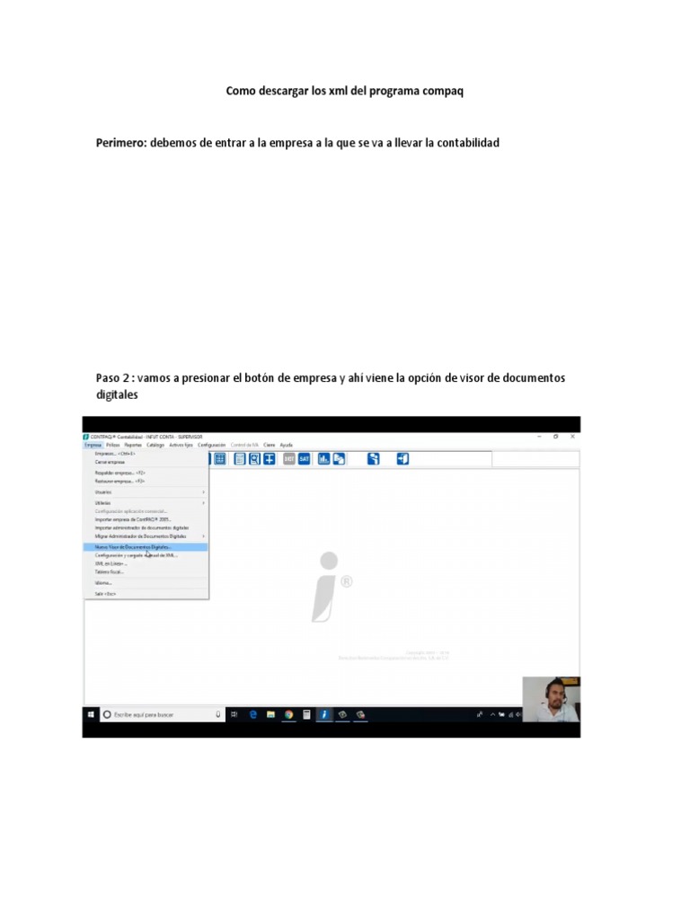 Comodescargar XML de Compaq | PDF | Factura | Business