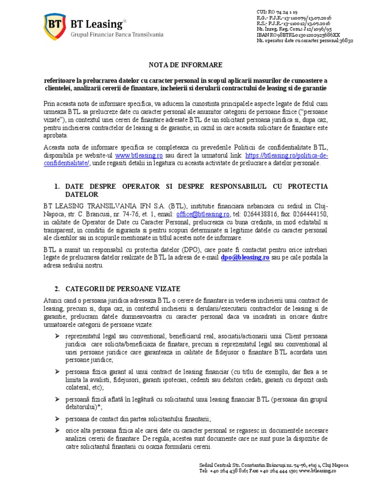 Acord GDPR 01.2022 | PDF