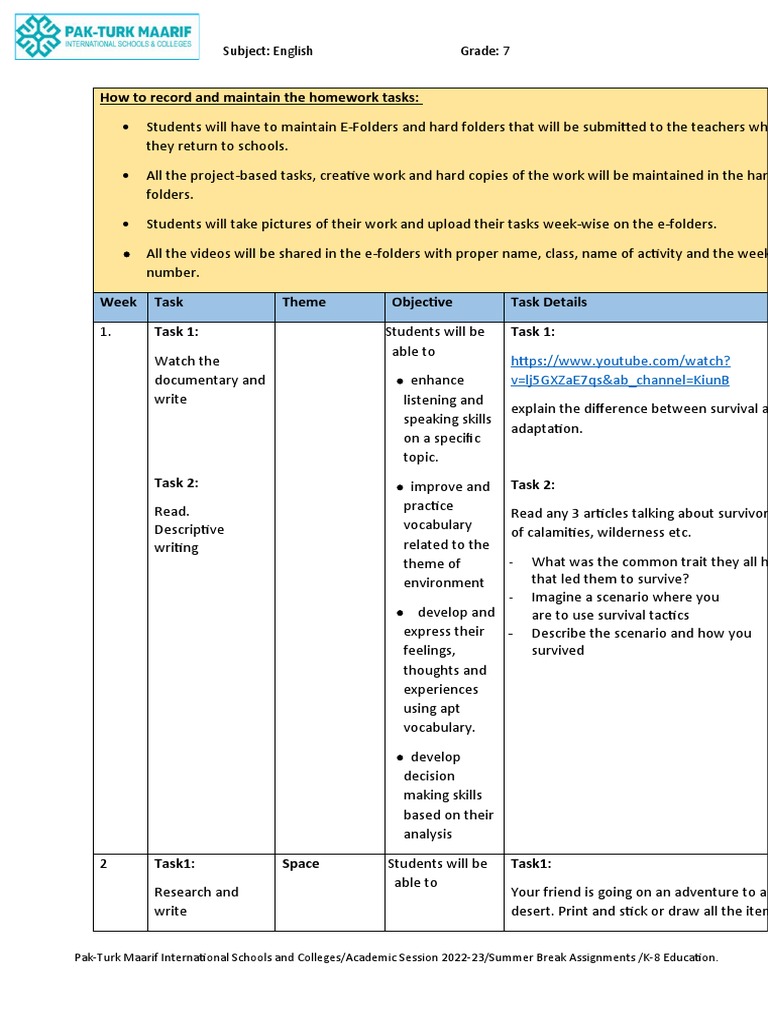 Grade 7 | Download Free PDF | Reading Comprehension | Cognition