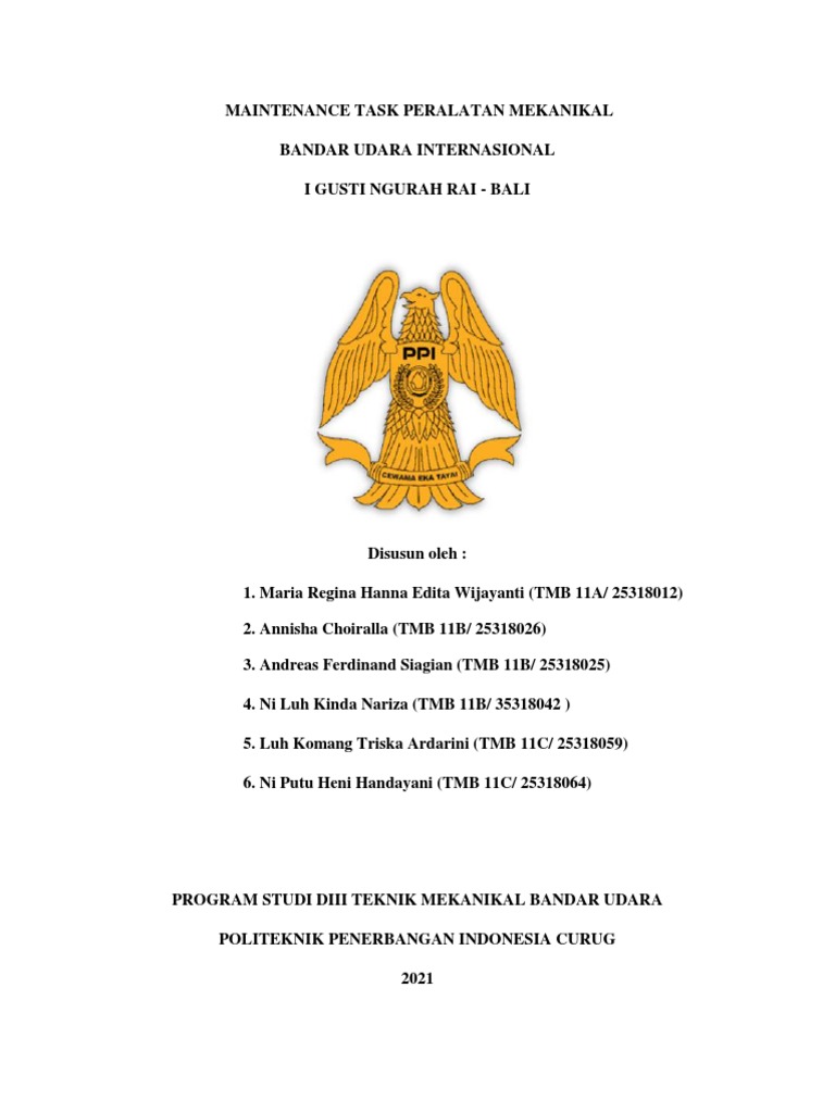 16.ni Putu Heni Handayani - Tmb11c.tugas Tm5.maintenance Task | PDF