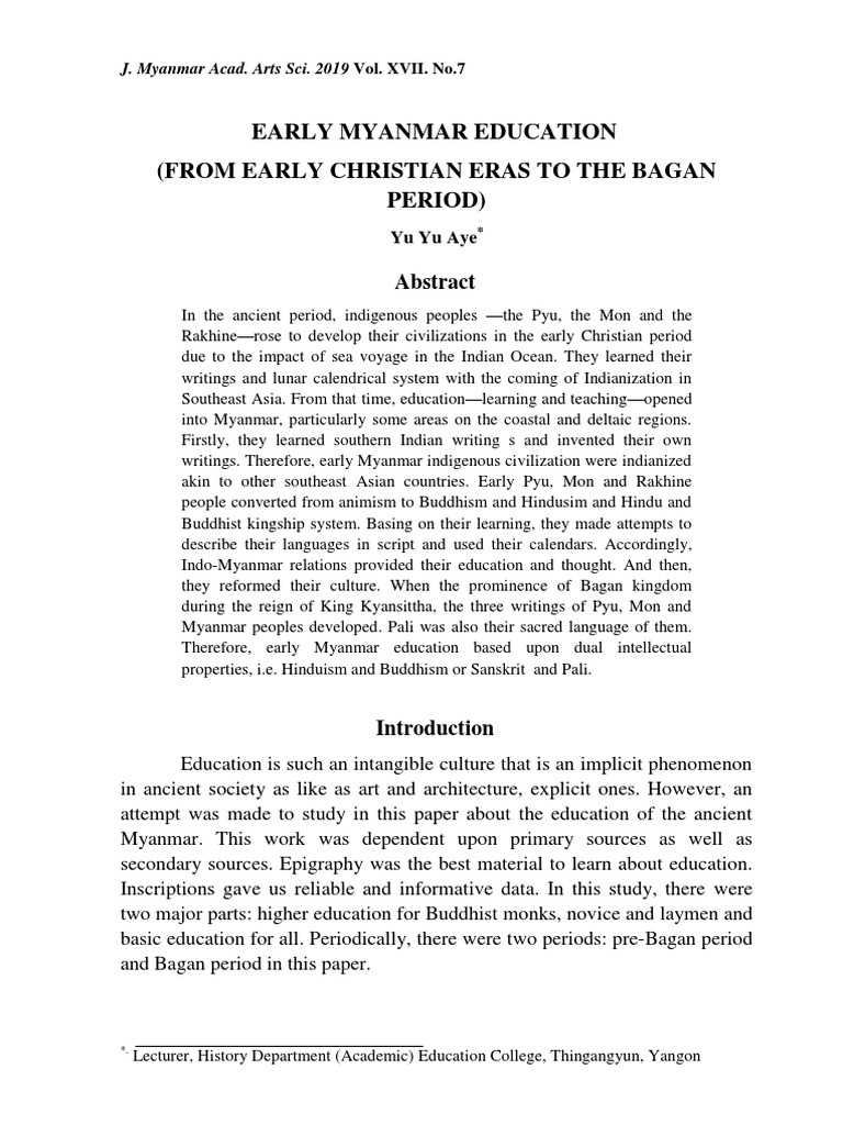 Daw Yu Yu Aye (133-144) | PDF | Pali | Myanmar