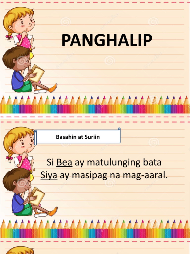 Filipino 5 Panghalip | PDF