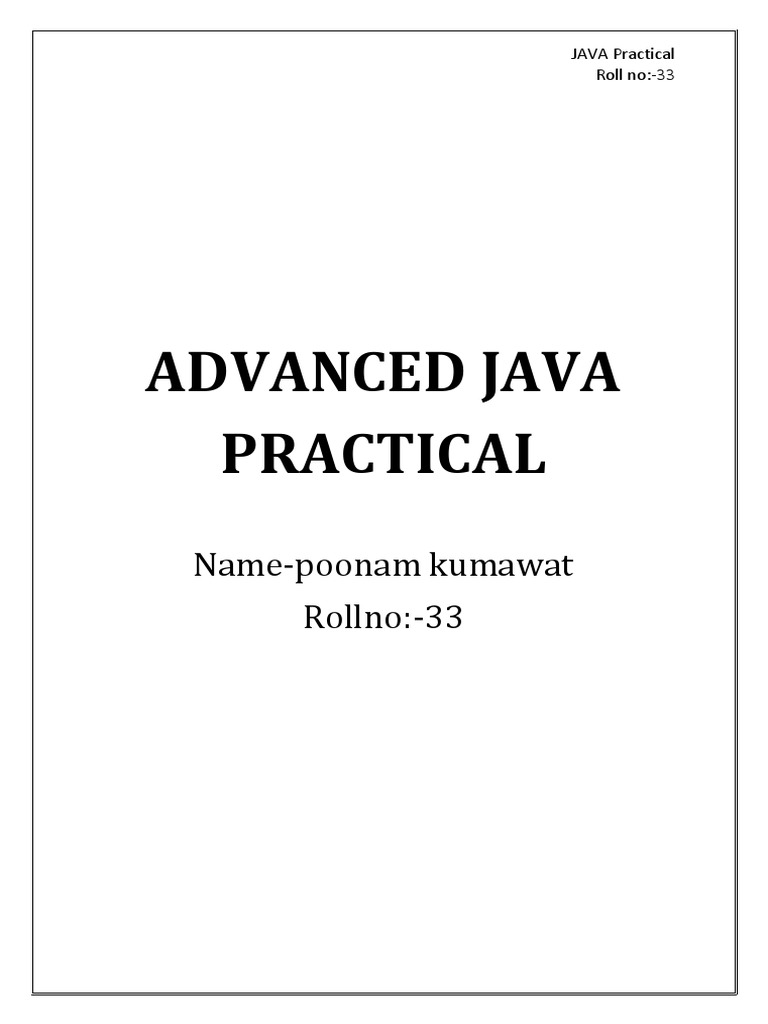 Advanced Java Download Free Pdf Anonymous Function Parameter Computer Programming 7130