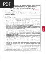 Ddcet 2024 Exam Question Paper | PDF | Salt (Chemistry) | Physical ...