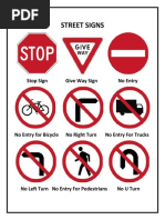 Common Road Signs in the Philippines | PDF