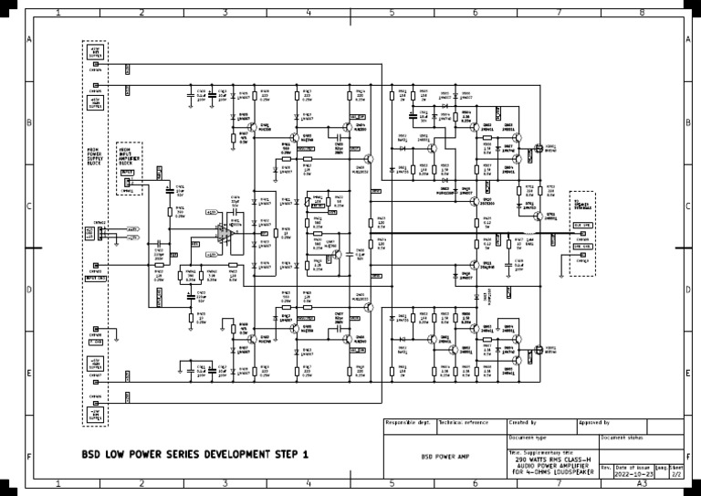 LP Series Dev 1 Power Amp | PDF | Electricity | Electrical Circuits