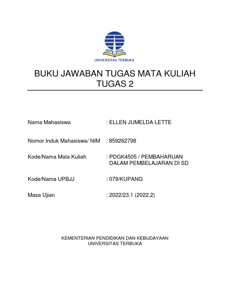 BJT TMK 2 - PDGK4505 - 859262798 | PDF